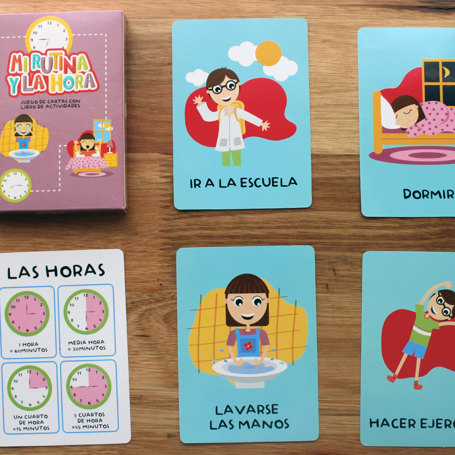 Mi rutina y la hora – Barco de Papel México